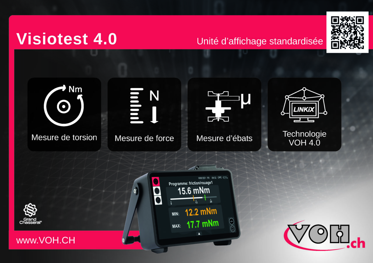 Révolutionnez vos Processus de Mesure avec VISIOTEST 4.0 - VOH.ch